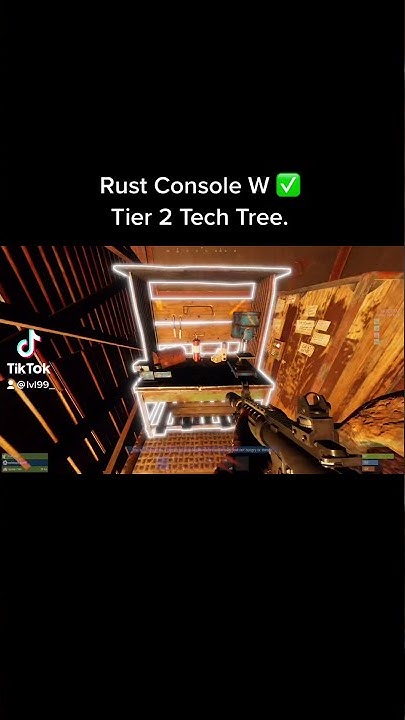 Rust Console Tier 2 Tech Tree - YouTube