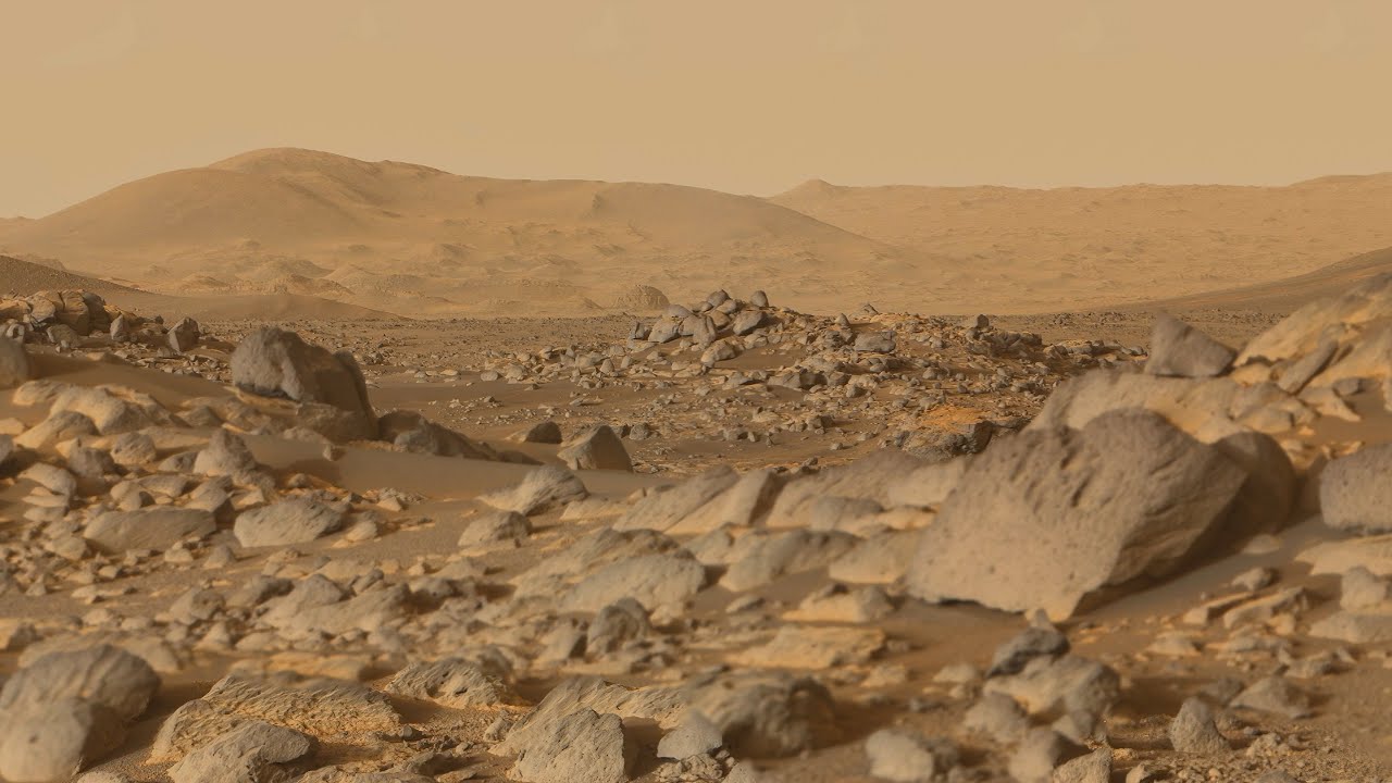 Mars looks STUNNING in 8K! Perseverance Rover sol 354 - YouTube