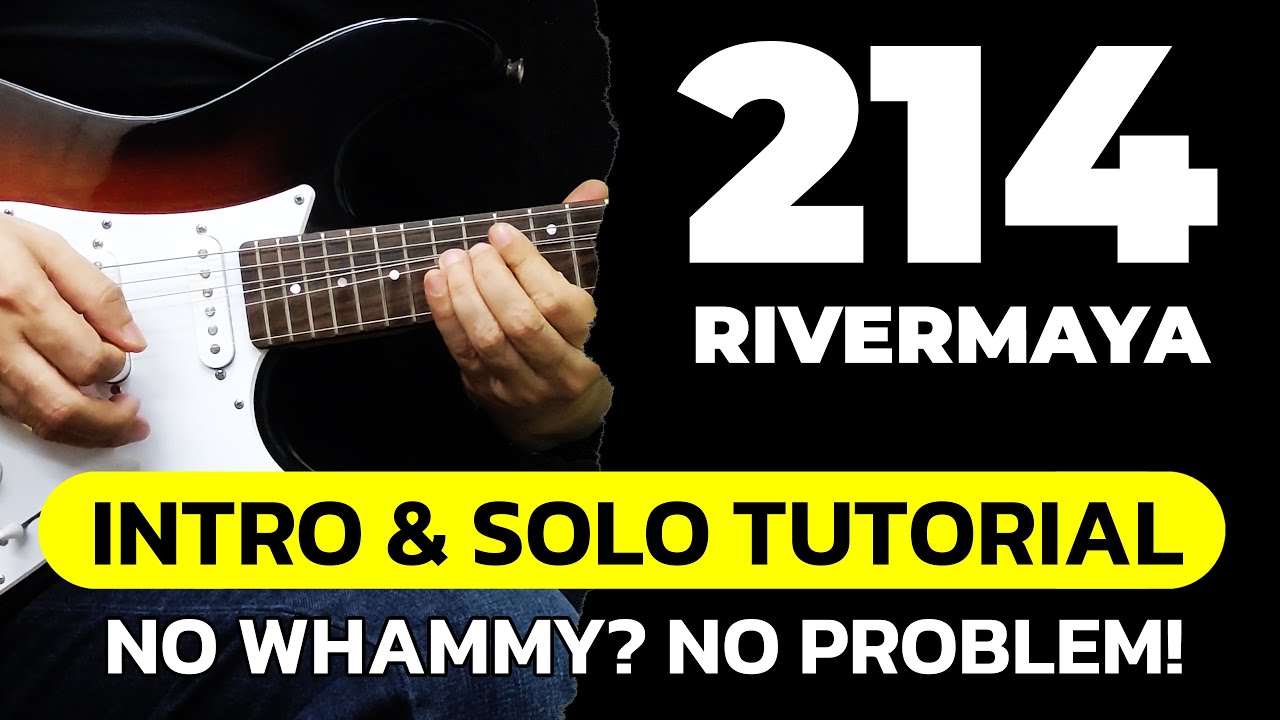 214 (RIVERMAYA) INTRO & SOLO Tutorial [Guitar Lesson with TAB] - YouTube