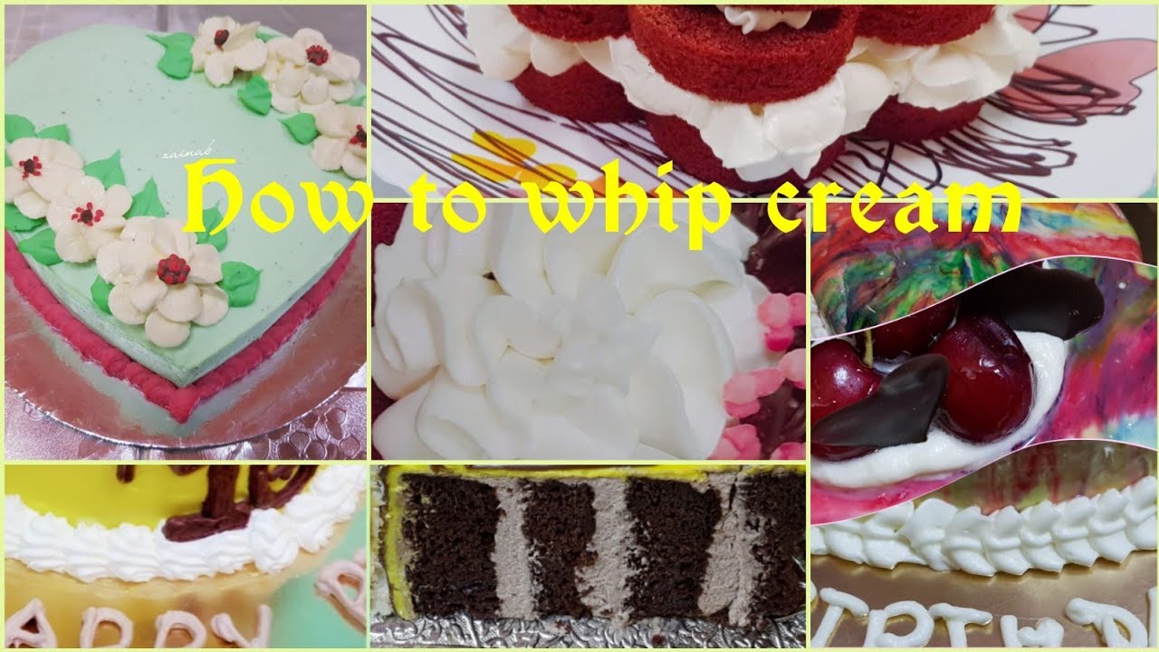 perfect whipping cream||super stiff||only 1 ingredient|No sugar|how to ...