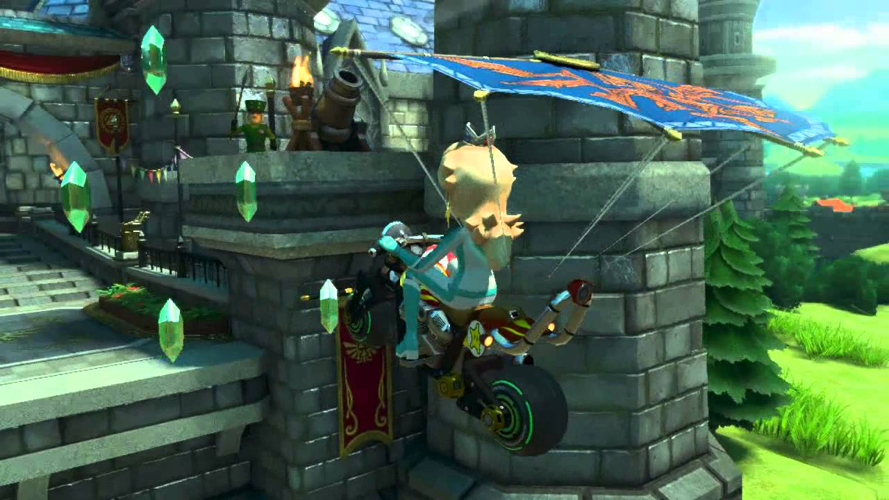 Mario Kart 8 Highreel #3 - Hyrule Circuit - YouTube