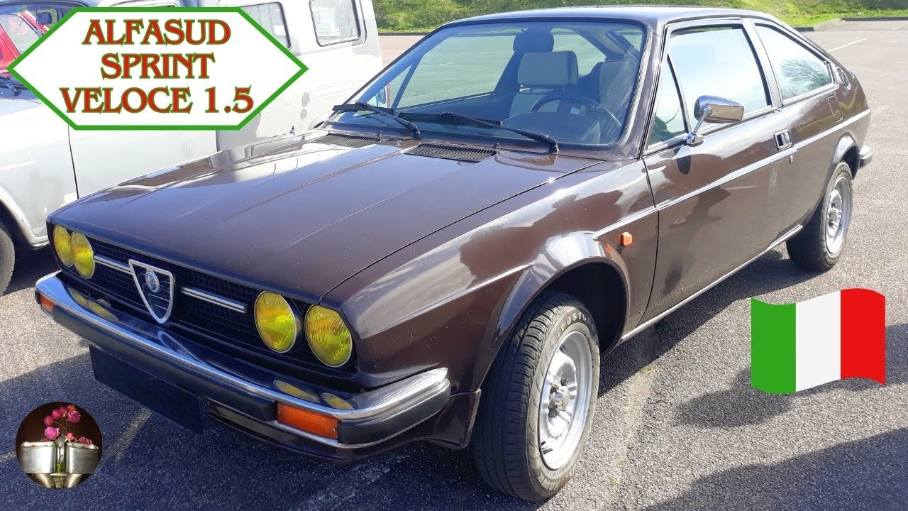 Virtual muséum : Alfa Romeo Alfasud Sprint Veloce 1.5 (1981) - YouTube