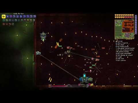 Terraria Fargo's Souls Mod Master Mode + Eternity Mode Golem - YouTube
