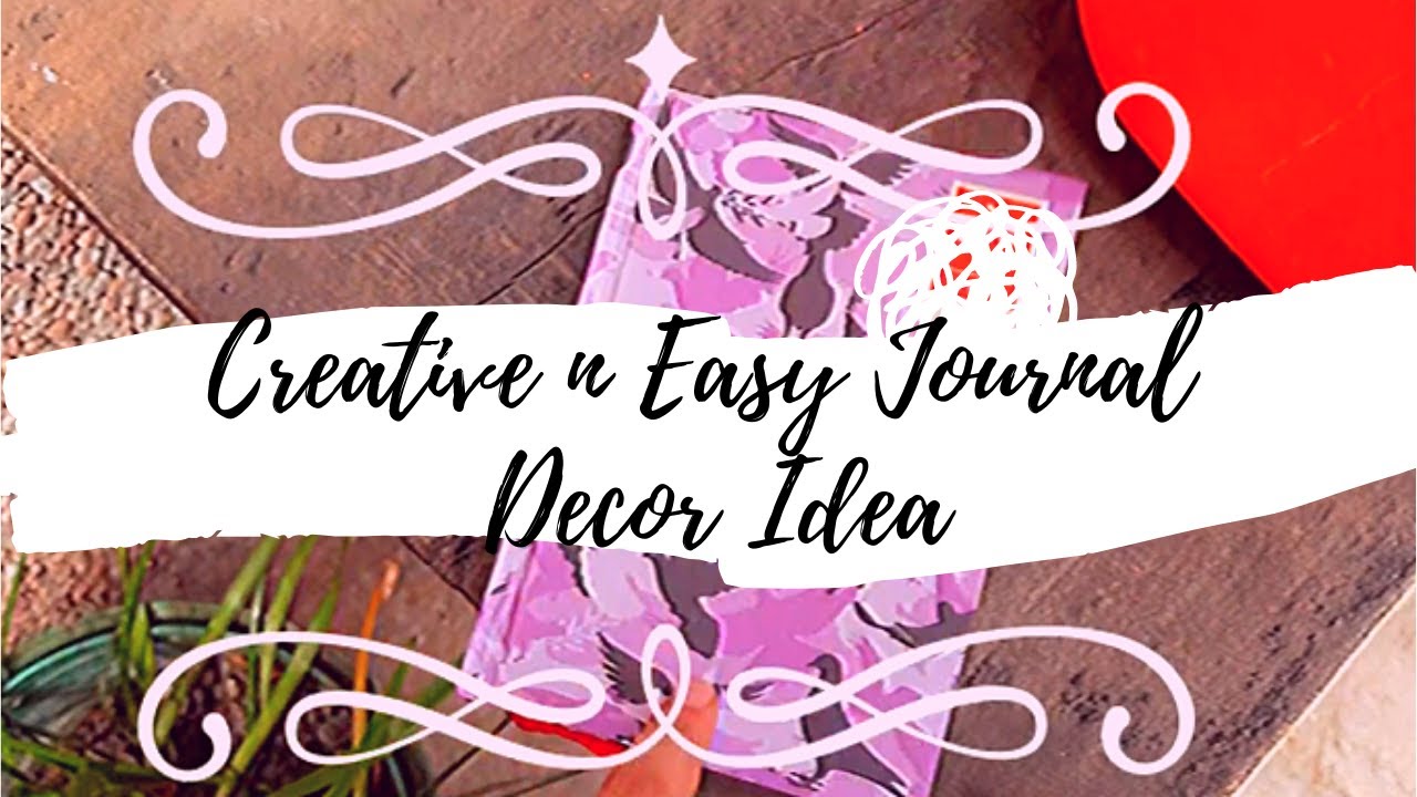 How to decorate journal pages, Simple and easy way to decorate journal📖 ...
