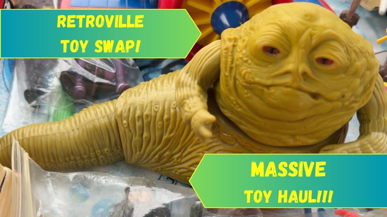 Retroville Toy Swap June 2024 MASSIVE TOY HAUL!!! - YouTube