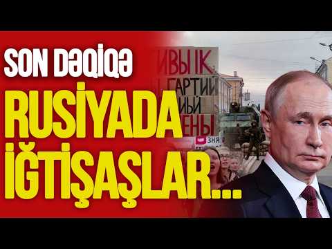 Rusiyada səfərbərlik və kütləvi iğtişaşlara HAZIRLIQ! Putin TƏCİLİ İCLAS çağırdı-TV Musavat