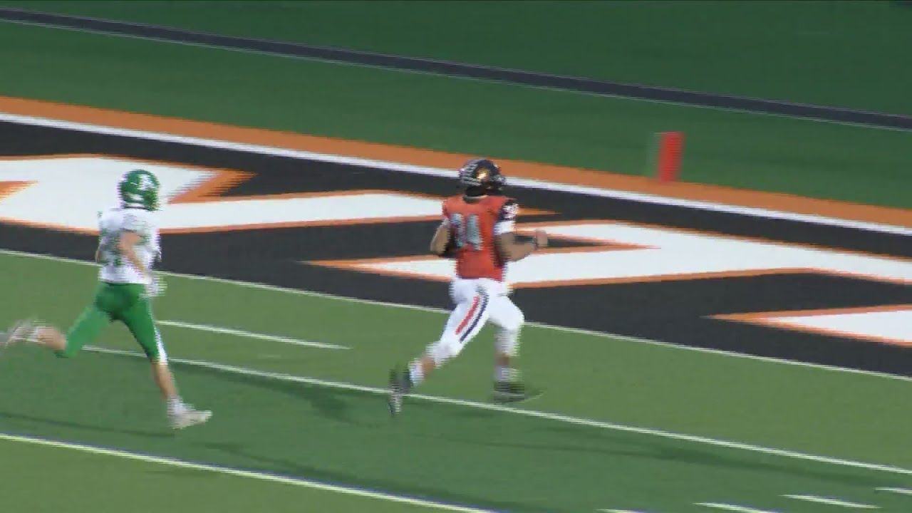 UTHS Panthers defeat Alleman 33-14 on April 9. - YouTube