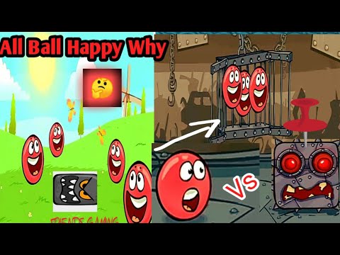 red ball 4 box factory boss level part 1 game lovers || red ball Vs ...