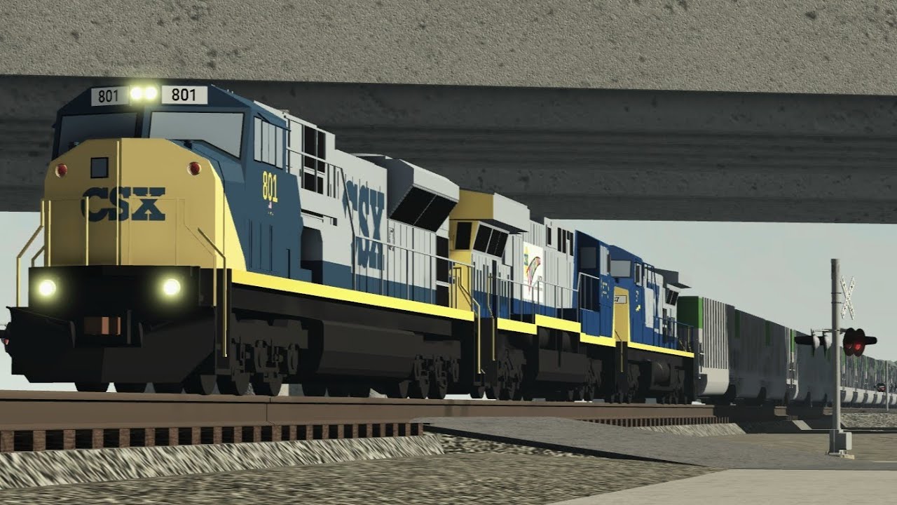 Retro Ro-Scale: CSX N152 (2004) - YouTube