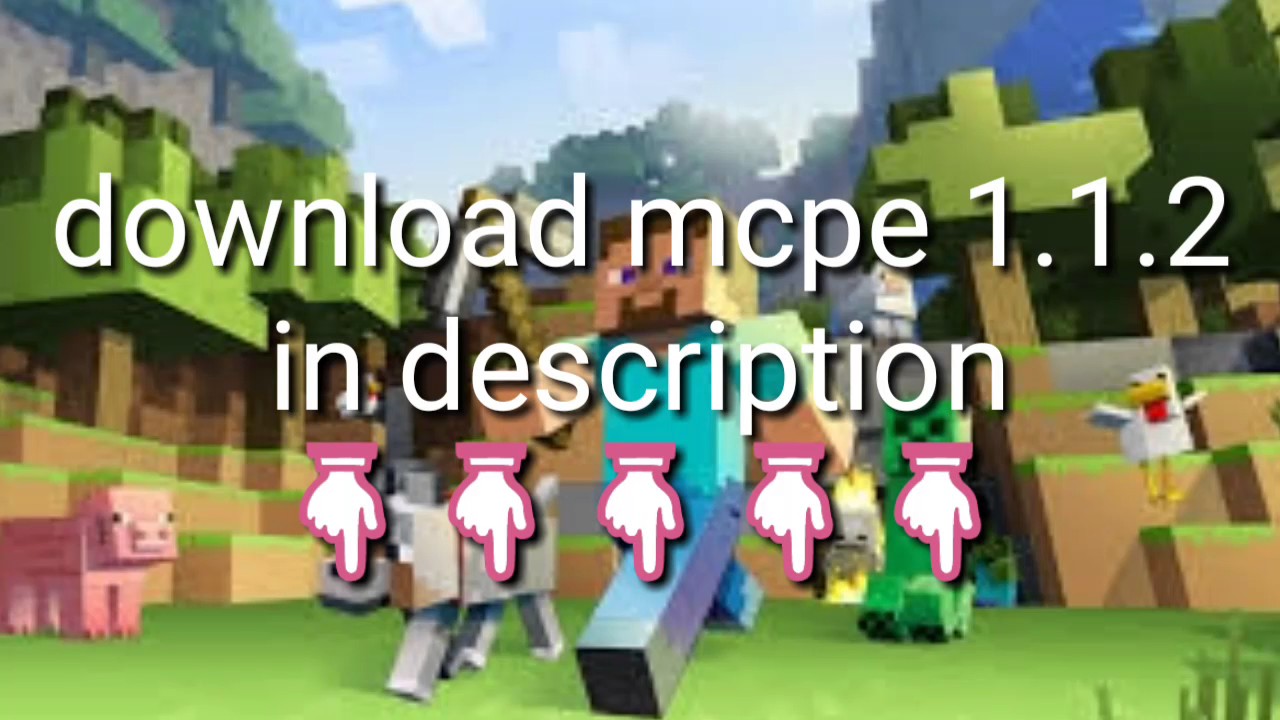 Download minecraft pe 1.1.2 - YouTube
