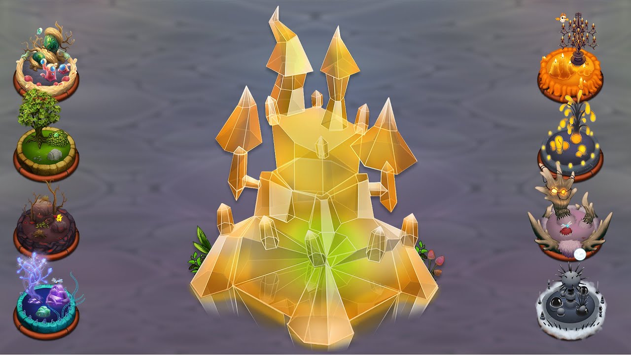 Castle Bass - All Monster Sounds & Islands (My Singing Monsters) - YouTube