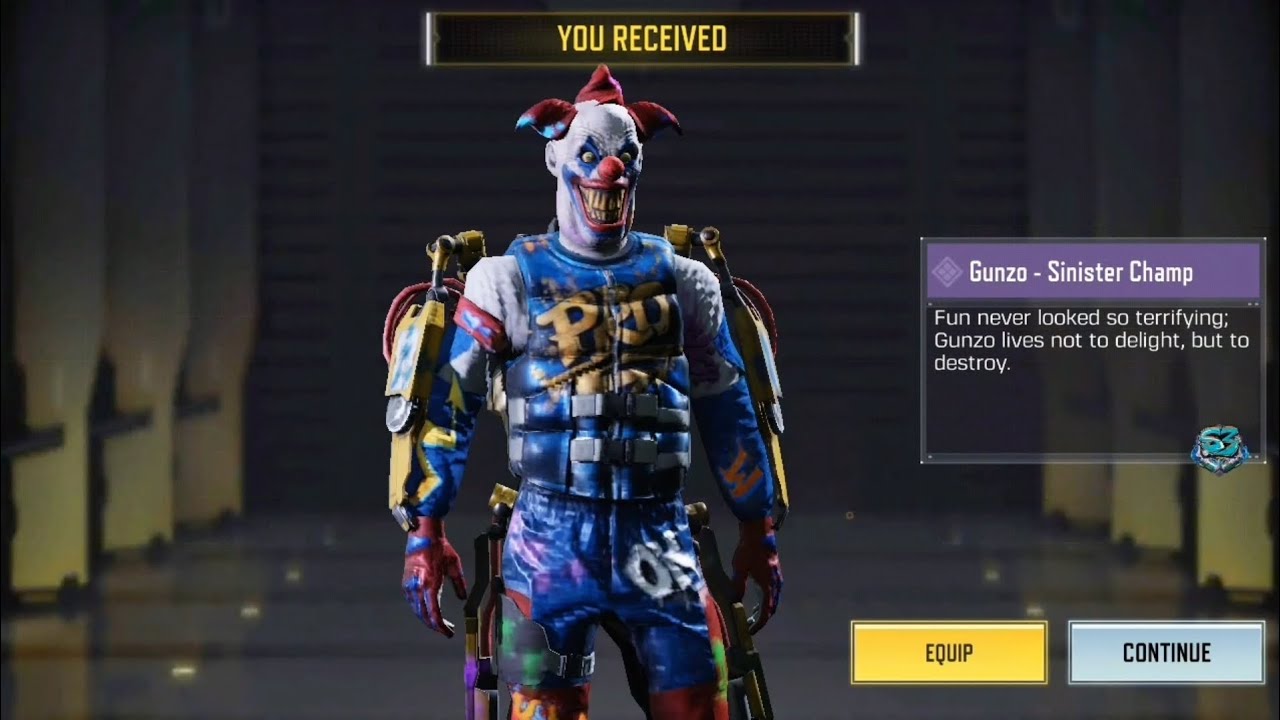 Finally Got The Gunzo - Sinister Champ | Call Of Duty Mobile. - YouTube