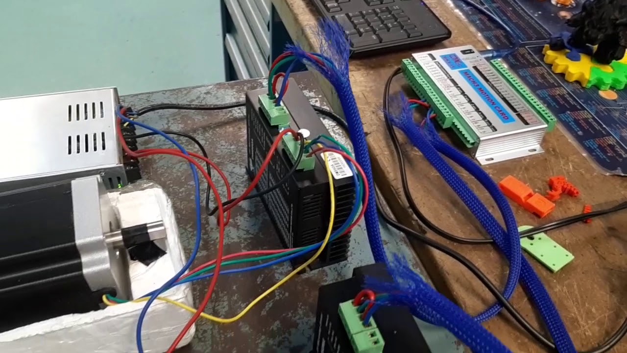Mach3 USB Controller Resumen y Conexiones - YouTube