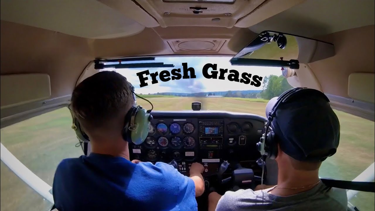 Grass Strip & ILS Approach | Cessna 172 | ATC Audio - YouTube