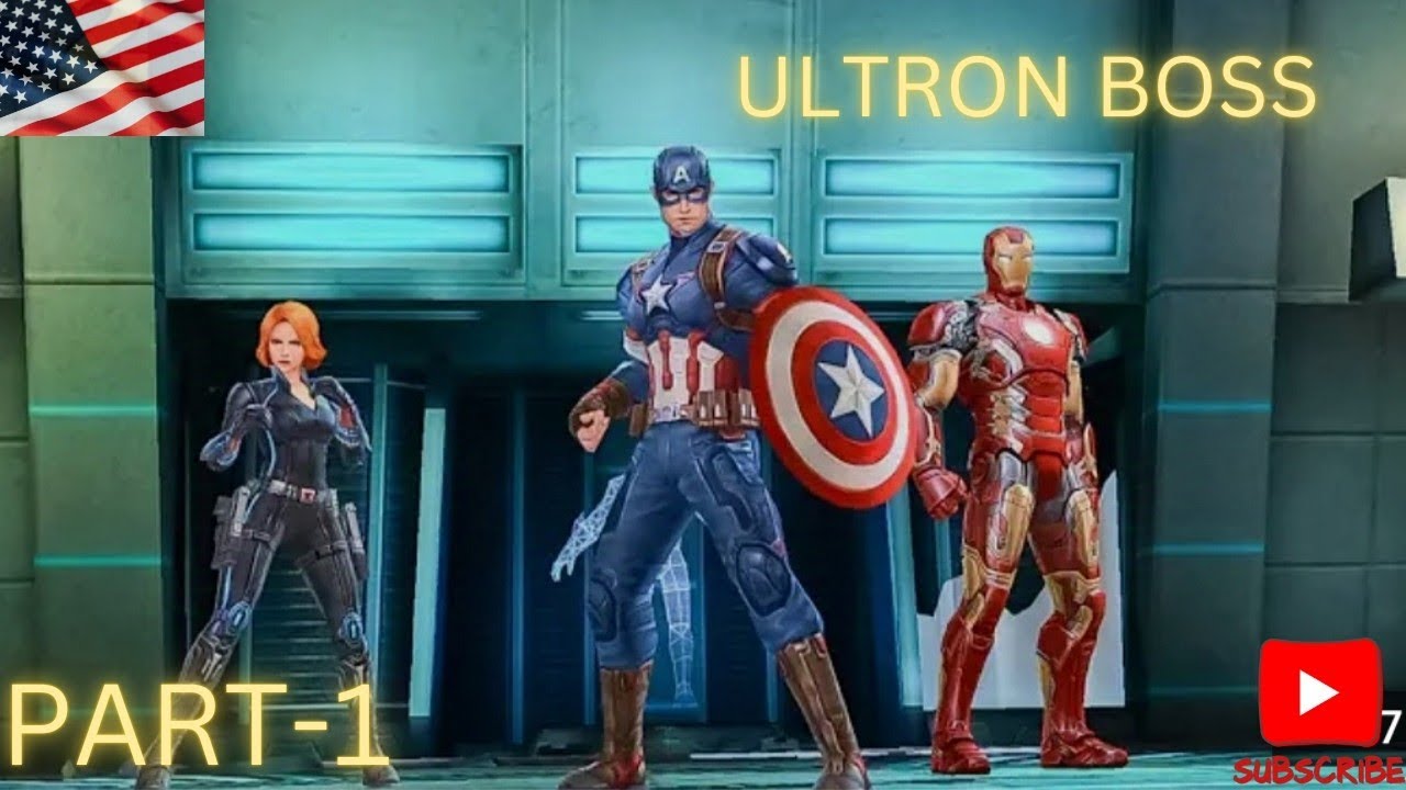 [Marvel Future Fight] Ultron BOSS Gameplay PART-1 - YouTube