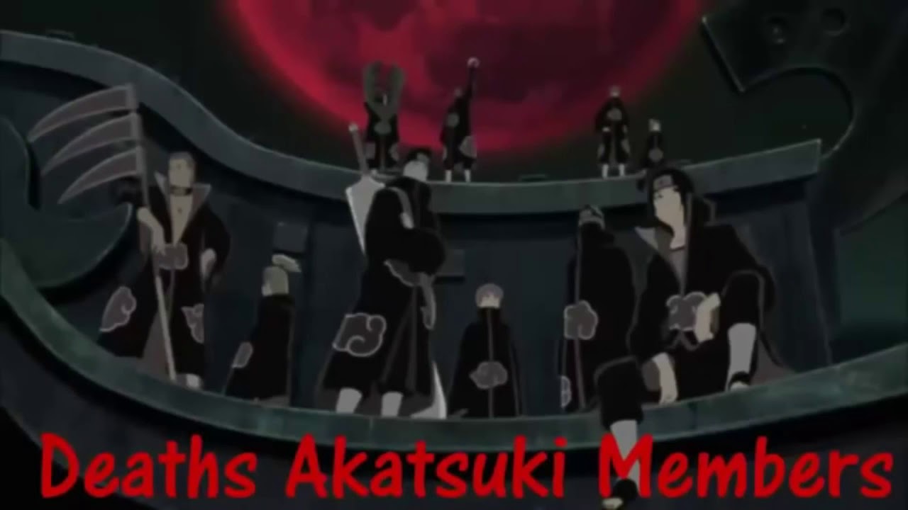Death to all of the akatsuki / Смерть всех членов акатцуки - YouTube
