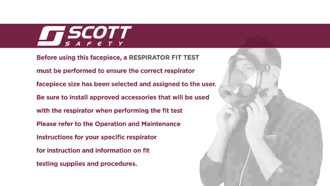 AV 3000 Facemask Standard FIT TESTING - YouTube