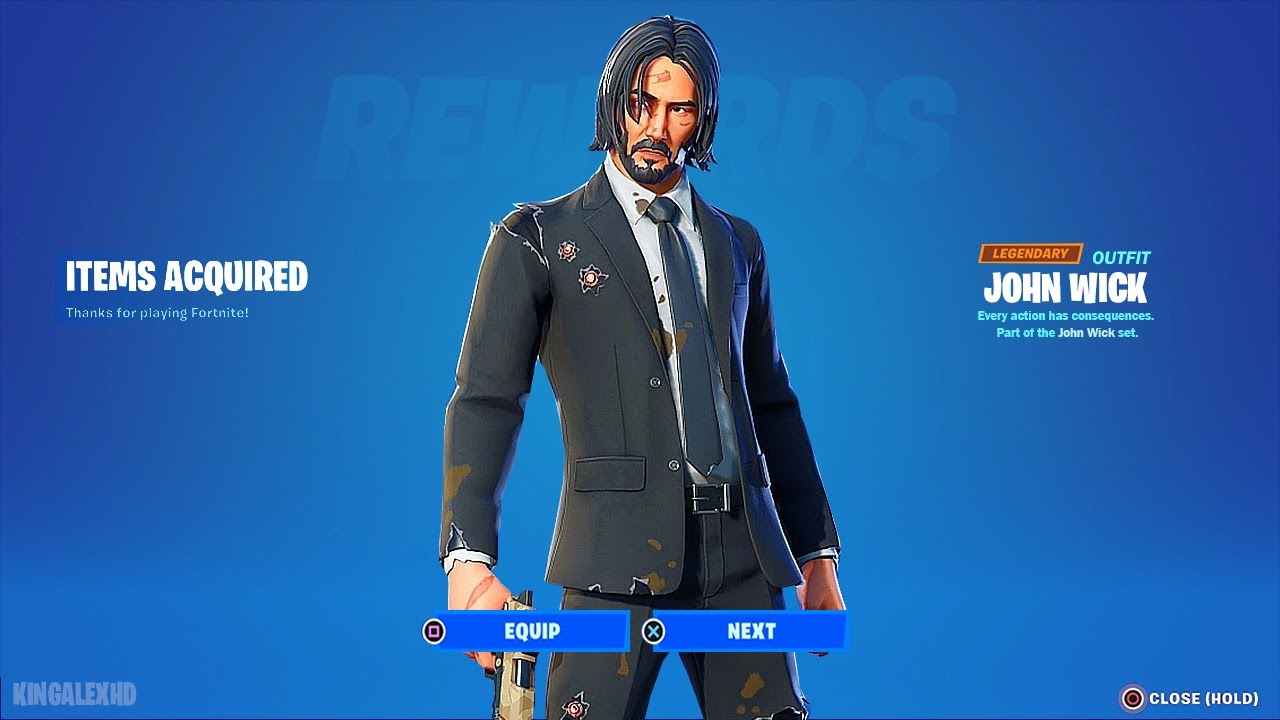How To Get John Wick Skin NOW FREE In Fortnite! (Unlock John Wick Skin ...