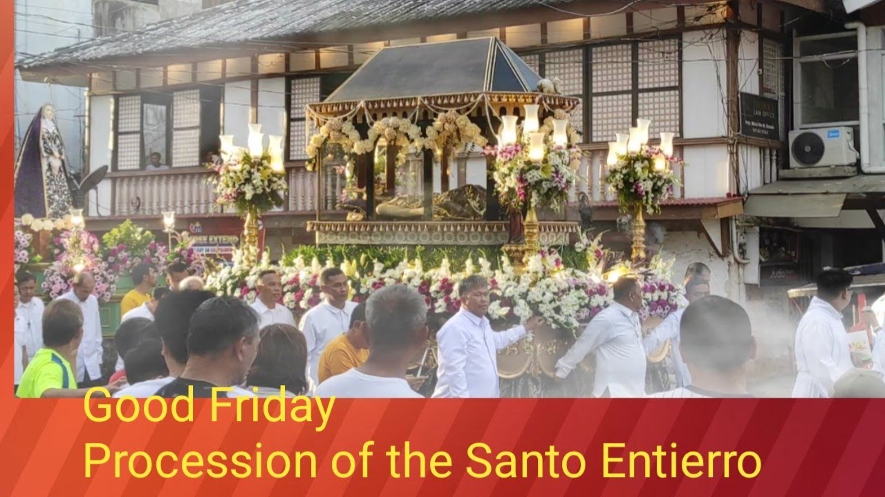 Procession of the Santo Entierro ( Maasin Cathedral) - YouTube