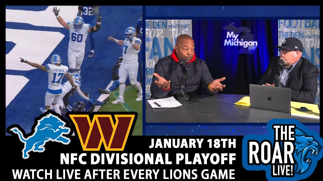 Detroit Lions vs. Washington Commanders - The Roar LIVE Postgame Show ...