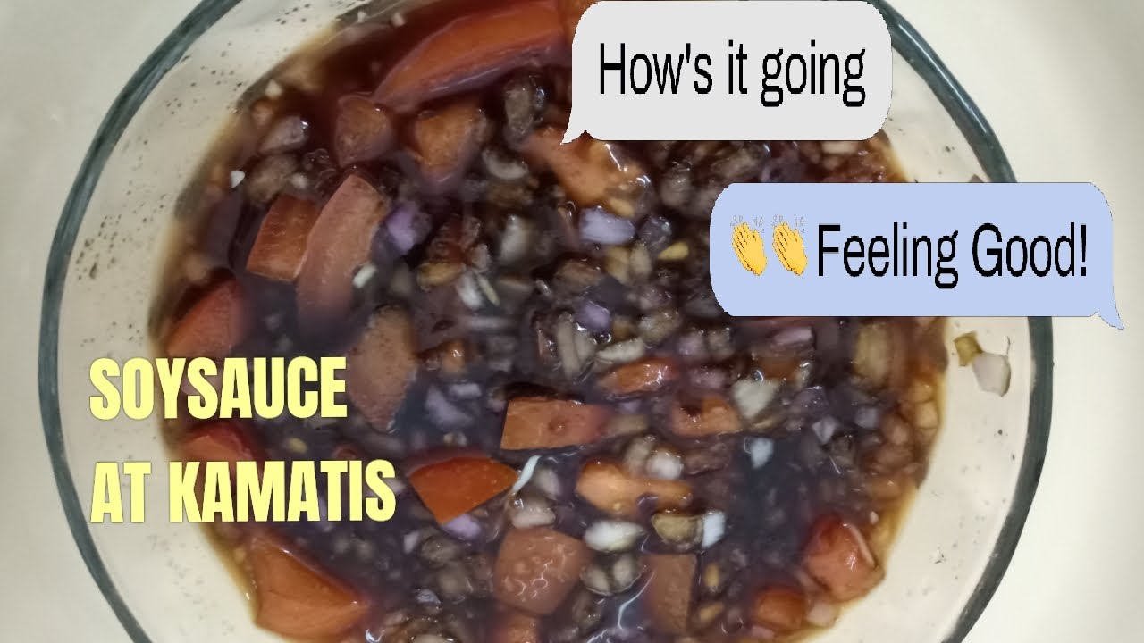 KAMATIS AT SOYSAUCE SAWSAWAN - YouTube
