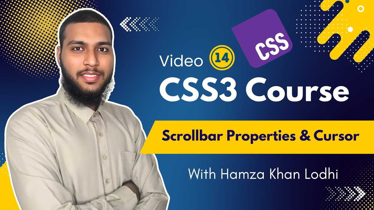 CSS3 Tutorials in Hindi / Urdu | Scrollbar Properties & Cursor (Video ...