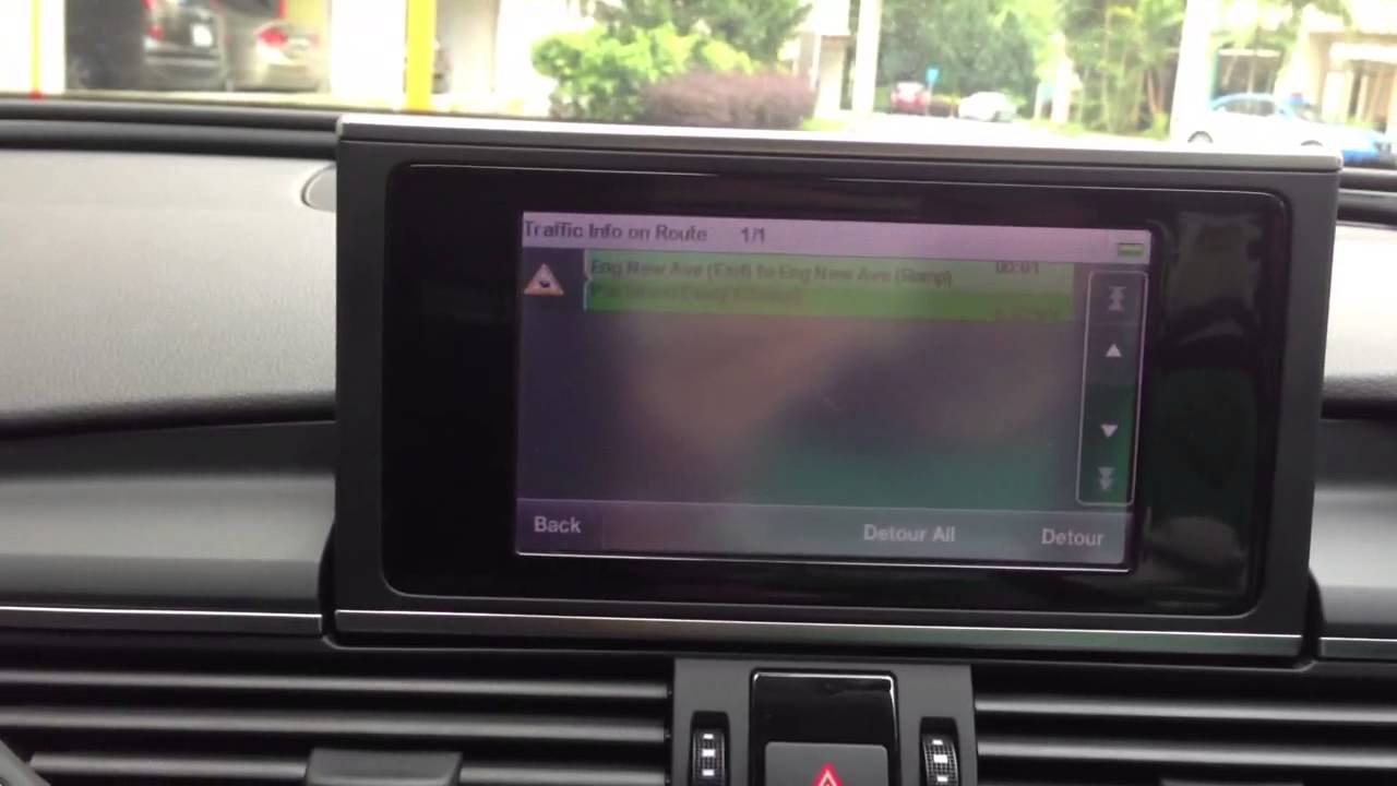 Audi A6 2013 front Camera - YouTube
