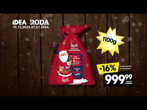 IDEA i RODA | Novogodišnji paketići 11.12.2023 - 07.01.2024.