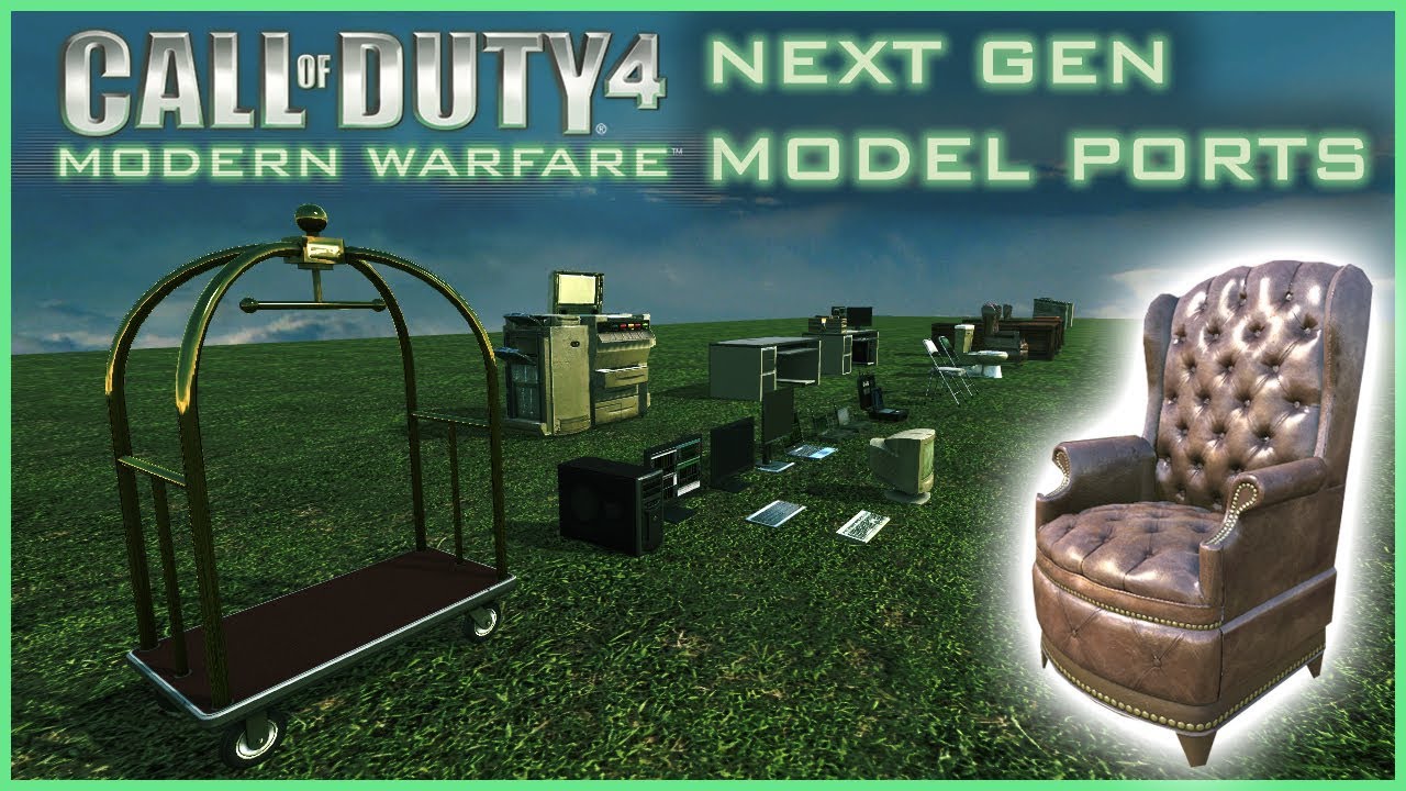 COD4: Next-Gen Model Ports Part 1 (With Commentary) - YouTube