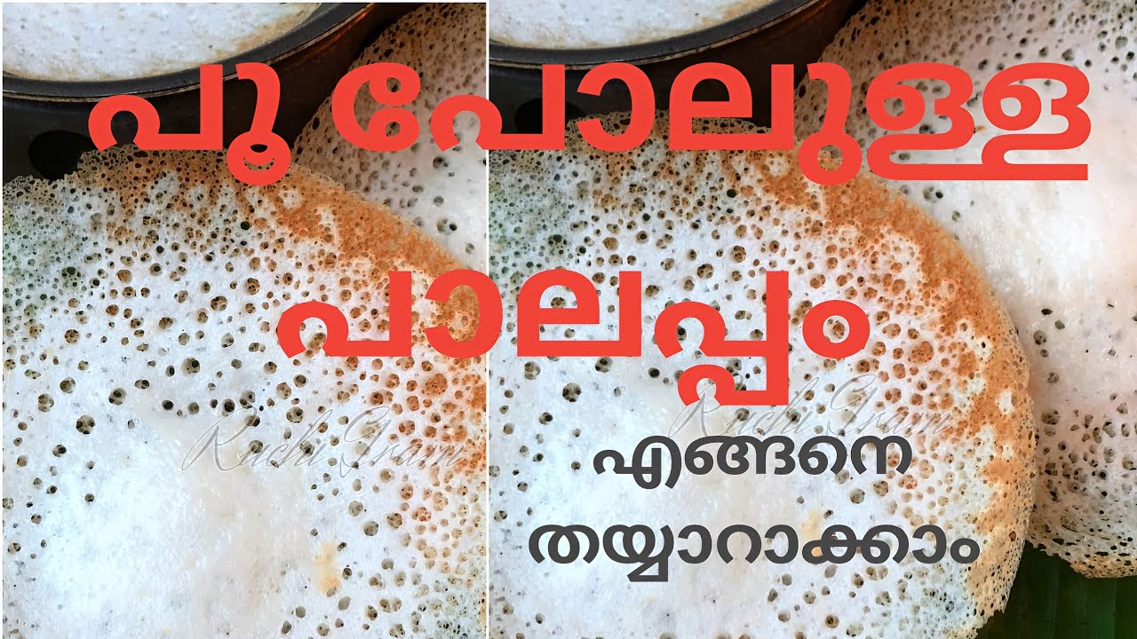 palappam in s and t foodies easy and soft palappam recipe in malayalam ...