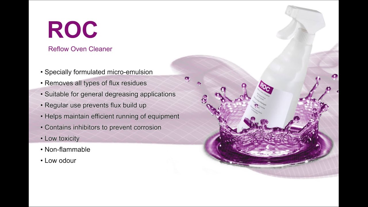 ROC Reflow Oven Cleaner - YouTube