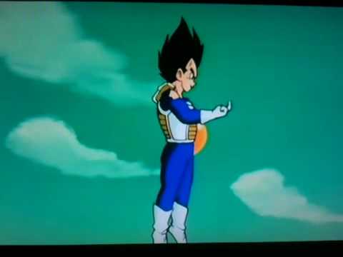 Vegeta FLIPS off Krillin - YouTube