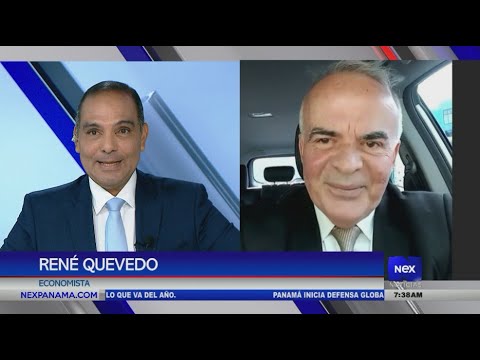 René Quevedo se refiere a la economía y la creación de empleo en Panamá ...