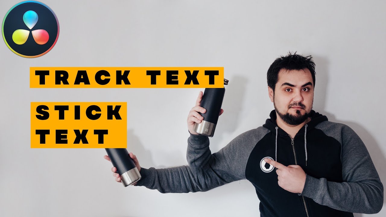 DaVinci Resolve Fusion Text Tracking in 120 Seconds - YouTube