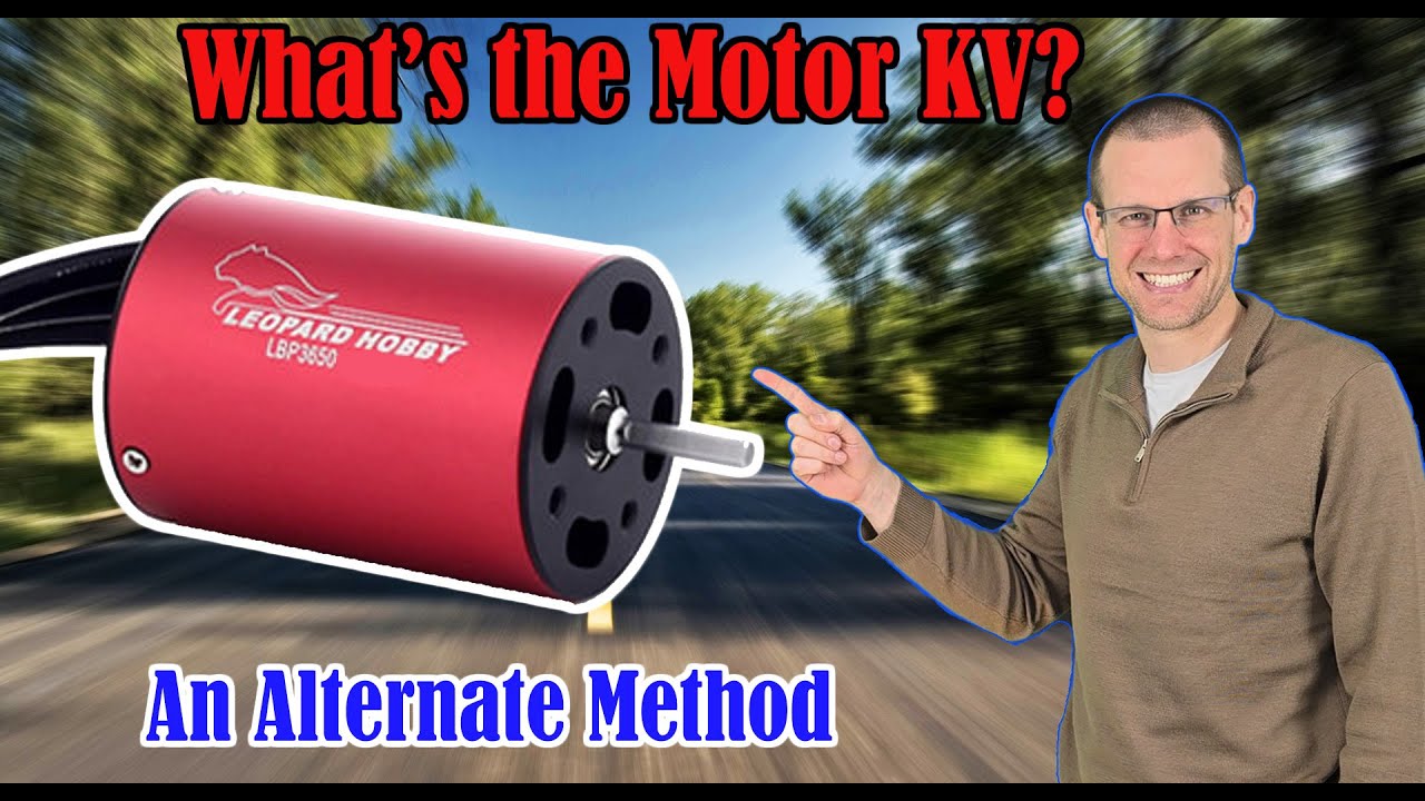The Easiest Way to Get Accurate Motor KV Readings! Back EMF method ...