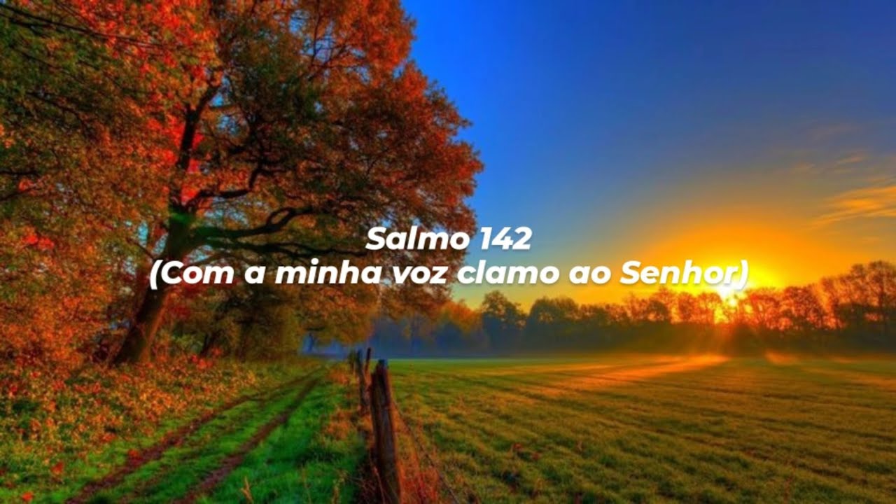 Salmo 142 - Com a minha voz clamo ao Senhor - (Letra) - YouTube