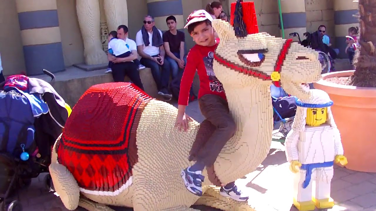 Proper Camel Riding at Legoland Deutschland (Germany) - YouTube
