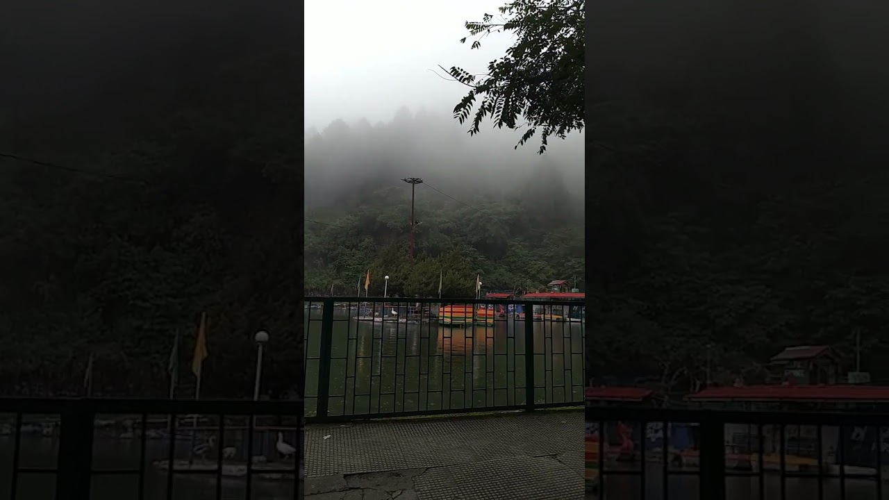 beautiful weather in Mussoorie jheel #shorts - YouTube