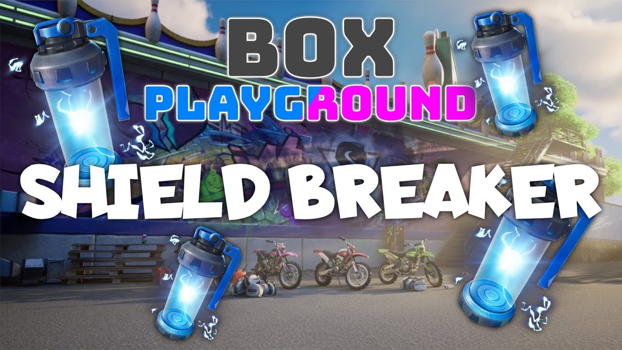 New Shield Breaker! | Box Playground | Fortnite Creative - YouTube