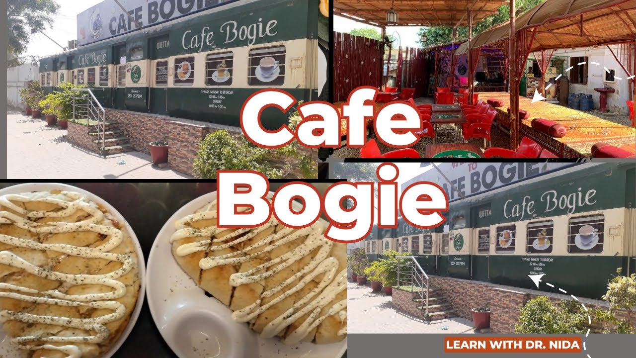 Cafe Bogie Karachi Review | Bogie Resturant In karachi | Cafe Bogie - YouTube