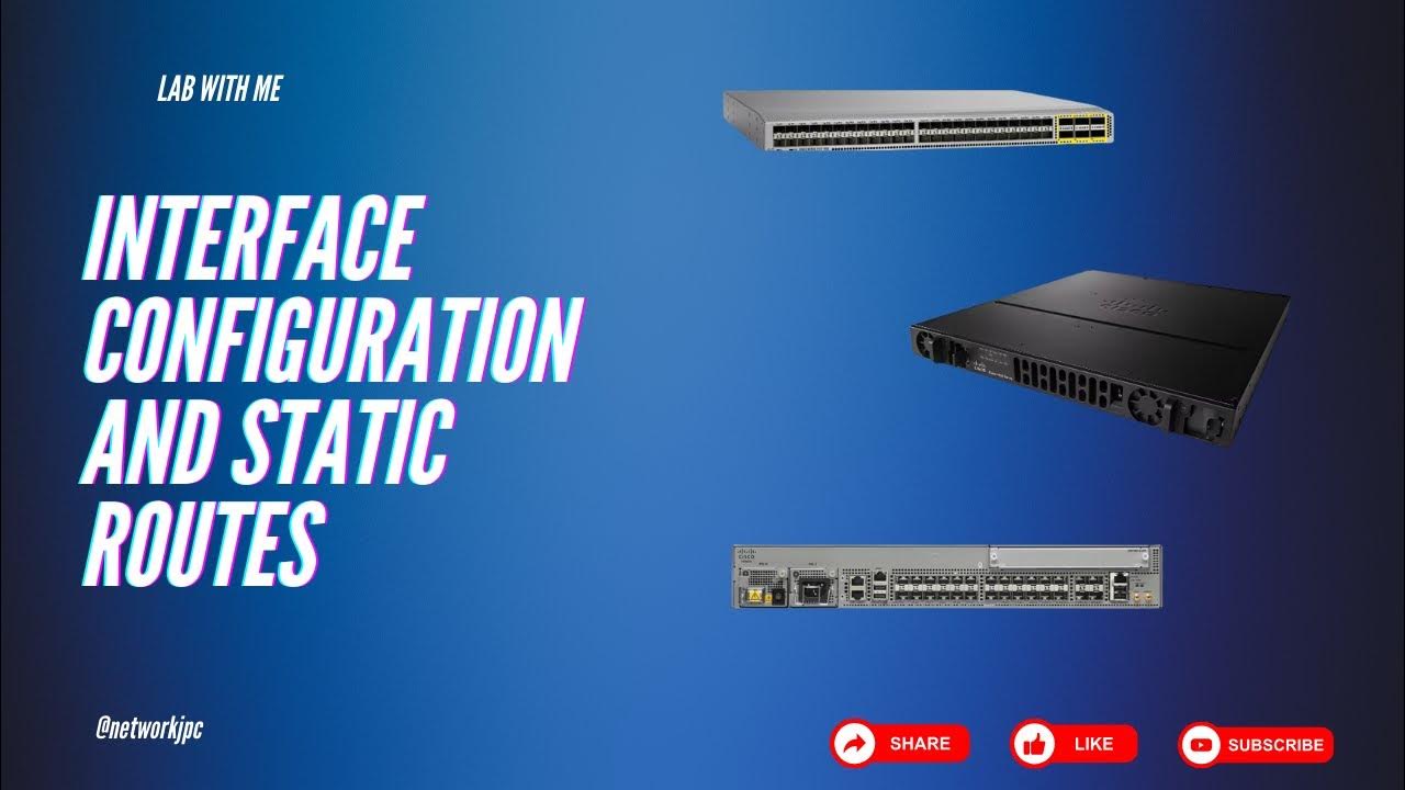 Cisco - Initial Router interface configuration and static IP routes ...