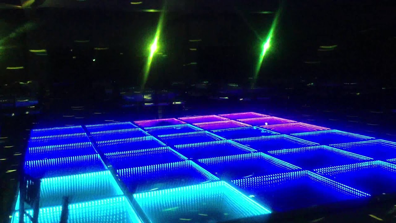 pista luz de led 100% cristal - YouTube