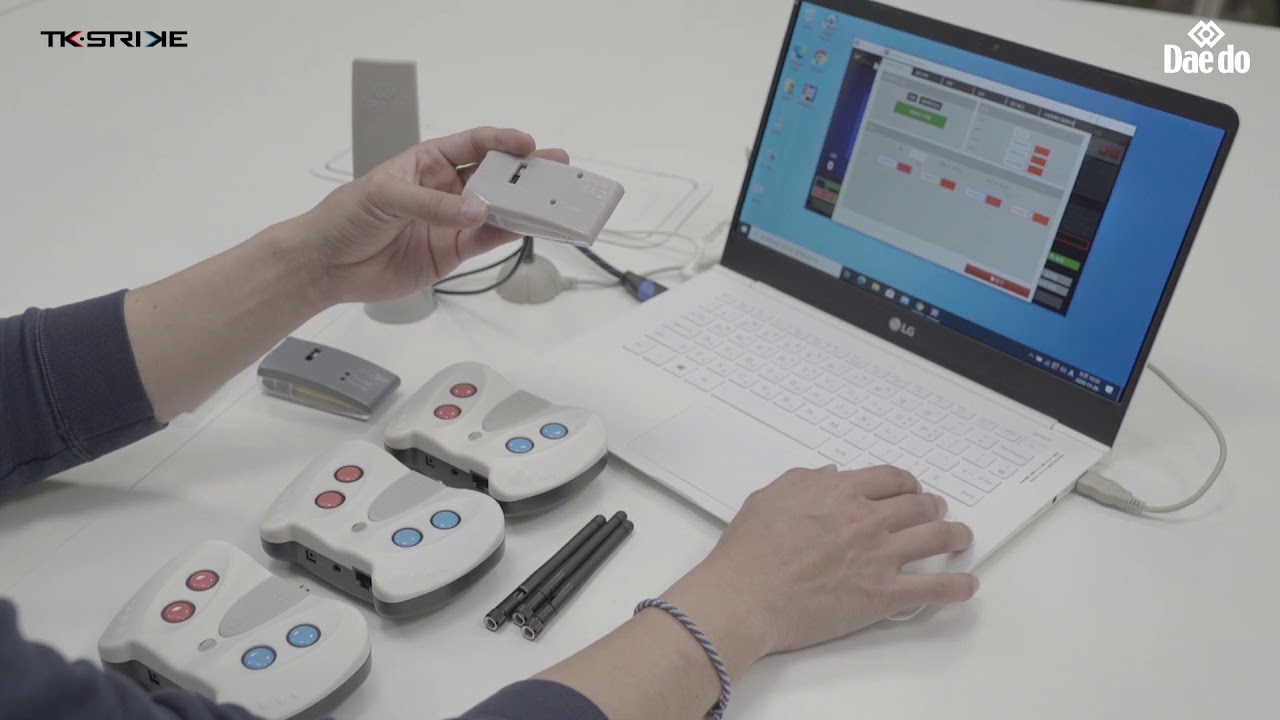 DAEDO 전자호구 설치 및 설정 방법 영상 - Daedo PSS Installation & Set-up Guide (KTA ...