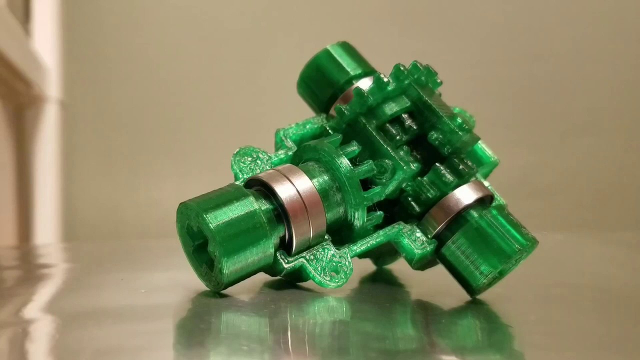 3D Printed Diff - YouTube