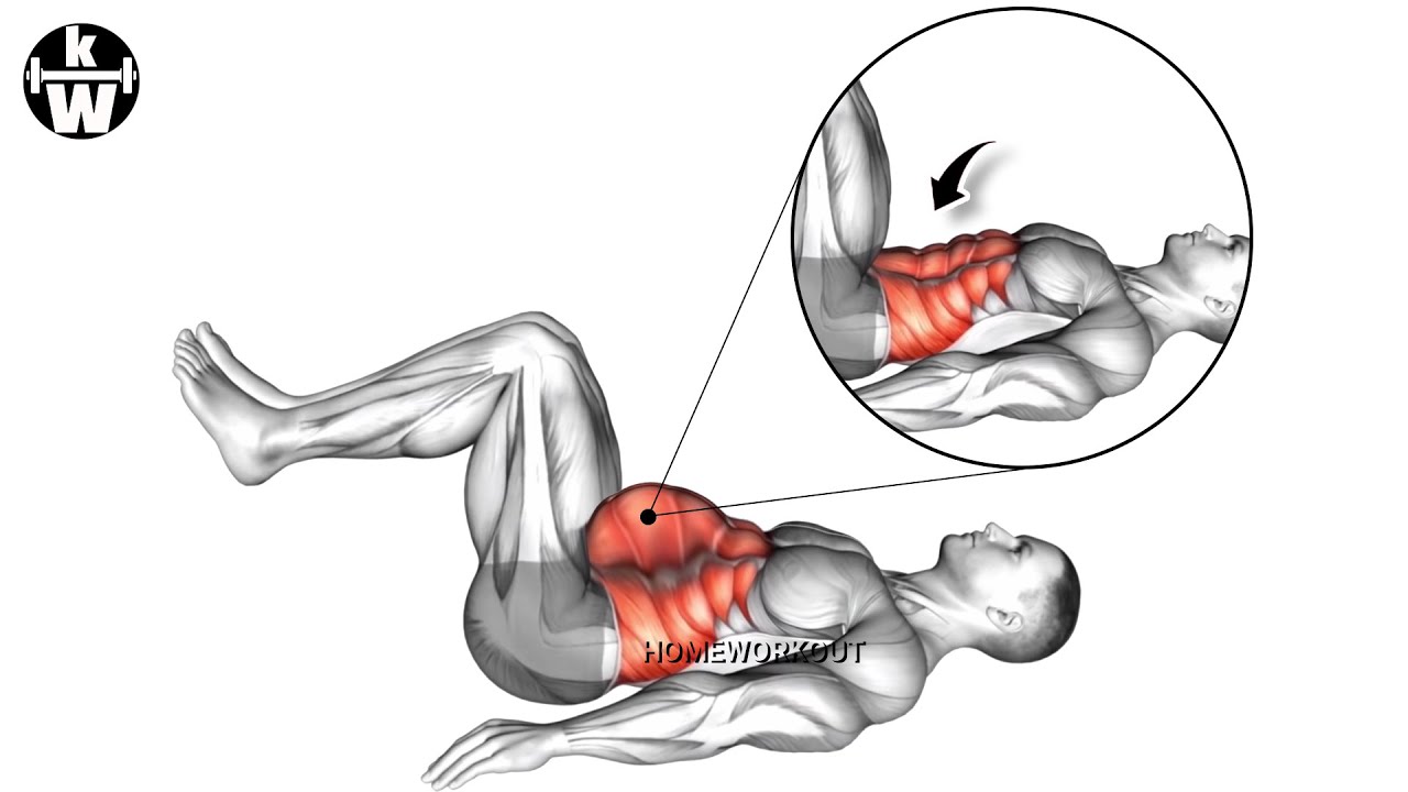 5-Min Abs Workout While Lying Down (Guaranteed Results!) - YouTube