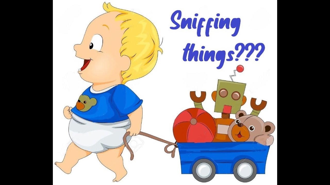 Now He Is Sniffing Me!?! The 2 year old likes to SNIFF THINGS! So ...