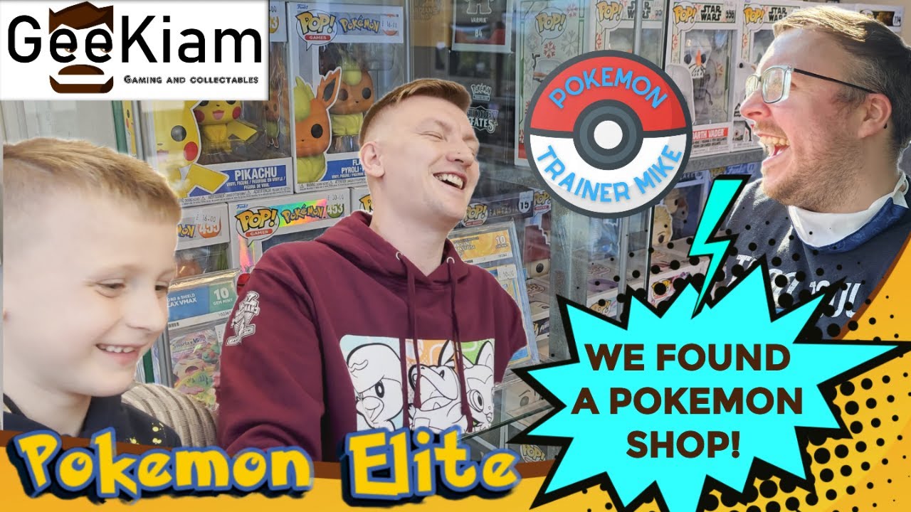 Pokemon Shop Vlog - Tour & Pack Battle + #giveaway ! - YouTube