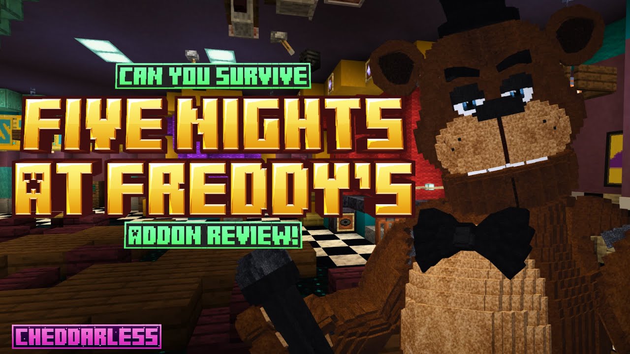 The FNAF Movie Beta | Addon/Mod Review (Bedrock) - YouTube