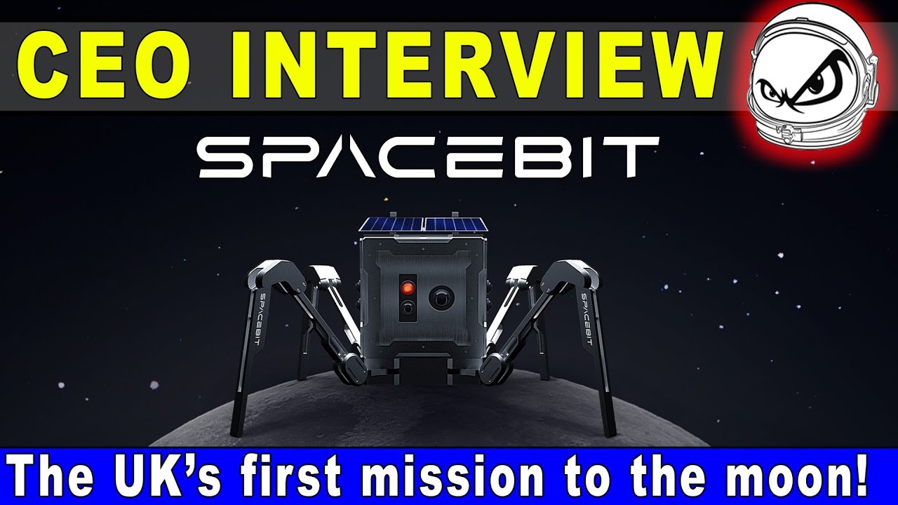 First UK Moon Mission with SpaceX and ULA: Spider Moon Rovers! Interview with Spacebit CEO ...