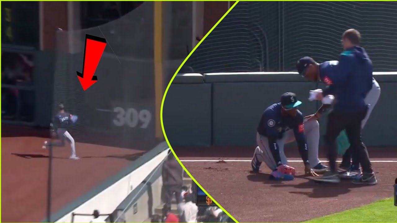 Victor Robles Shoulder Injury || Seattle Mariners Outfielder Exits Game ...